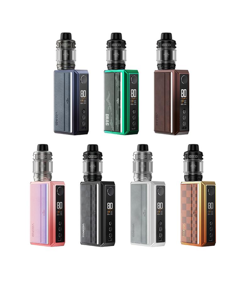 VOOPOO Drag 5 Box Mod Kit With Uforce-X Tank Atomizer