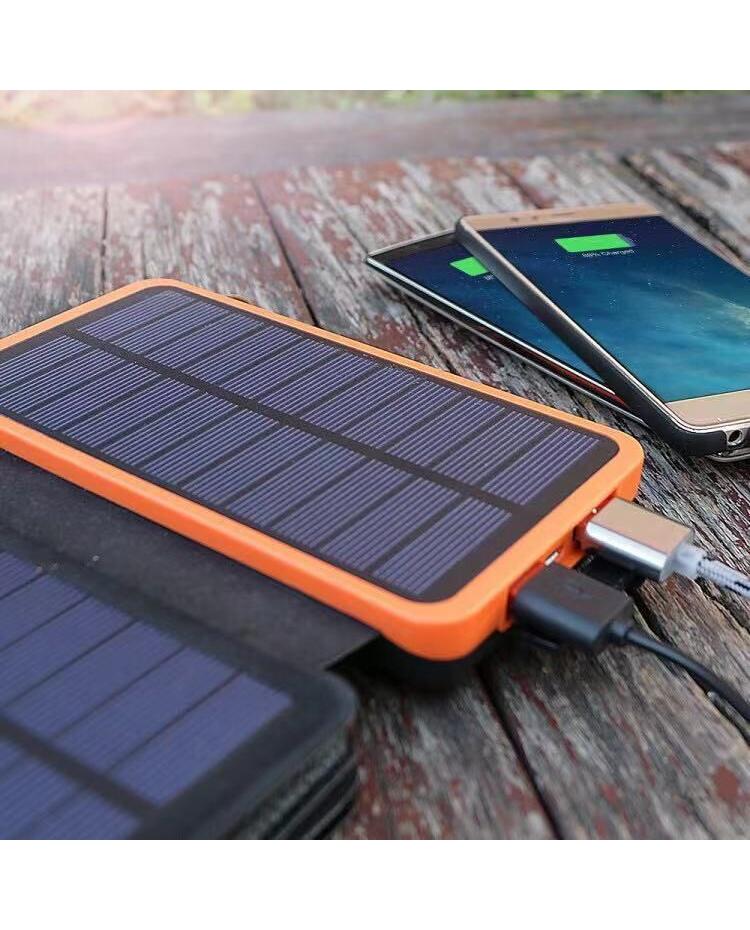10K-20KmAh Expandable Solar Charging Panel for Outddor,E-Cigarettes ...
