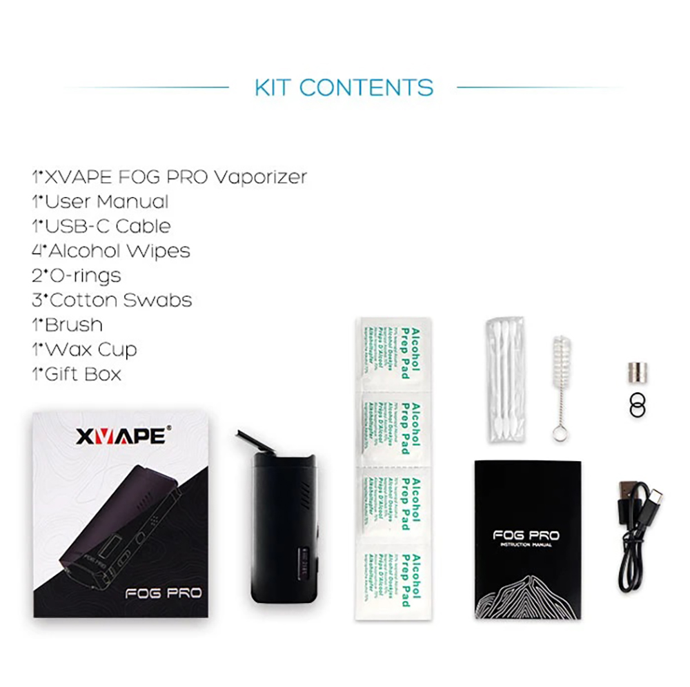Top Green XVAPE FOG PRO CONVECTION 2-IN-1 VAPORIZER