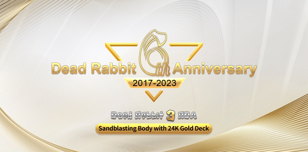 Hellvape Dead Rabbit 3 RDA Atomizer 24mm 6th Anniversary ...