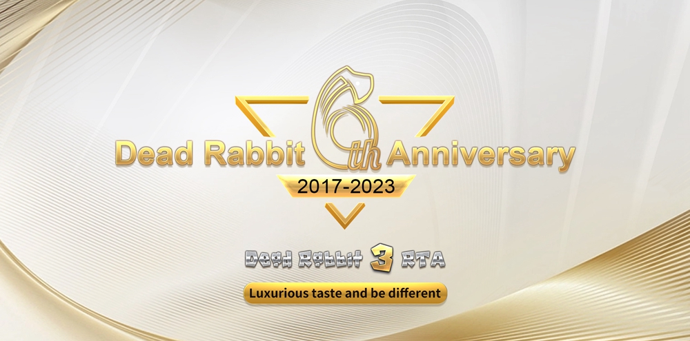 Hellvape Dead Rabbit 3 RTA 25mm 6th Anniversary Edition