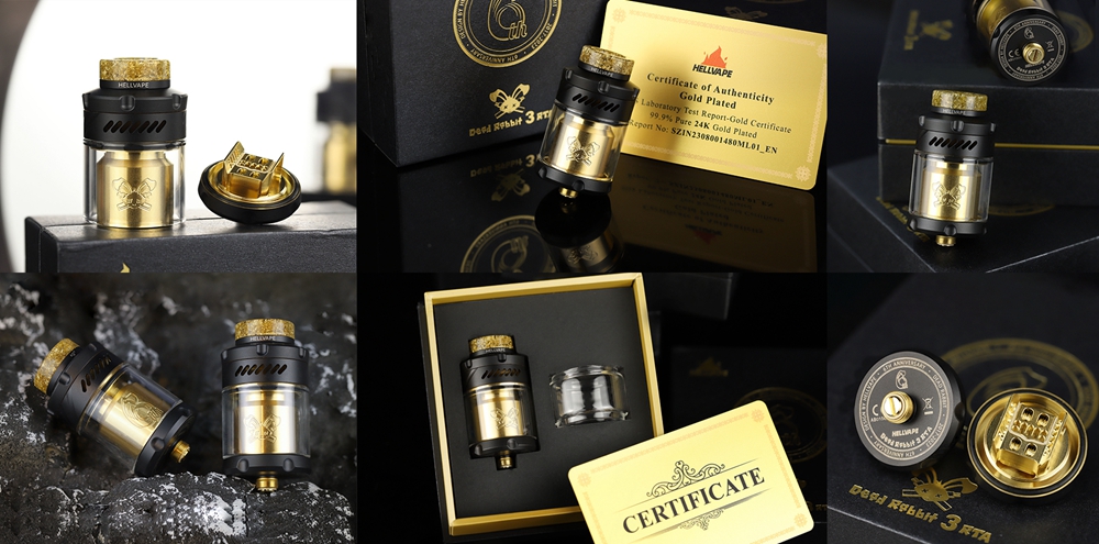 Hellvape Dead Rabbit 3 RTA 25mm 6th Anniversary Edition