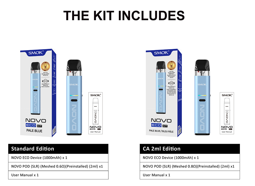 SMOK Novo Eco Pod System Kit 1000mAh 2ml
