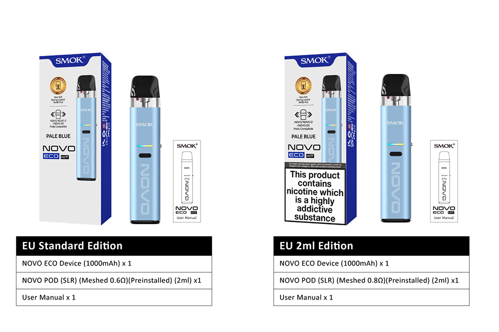 SMOK Novo Eco Pod System Kit 1000mAh 2ml