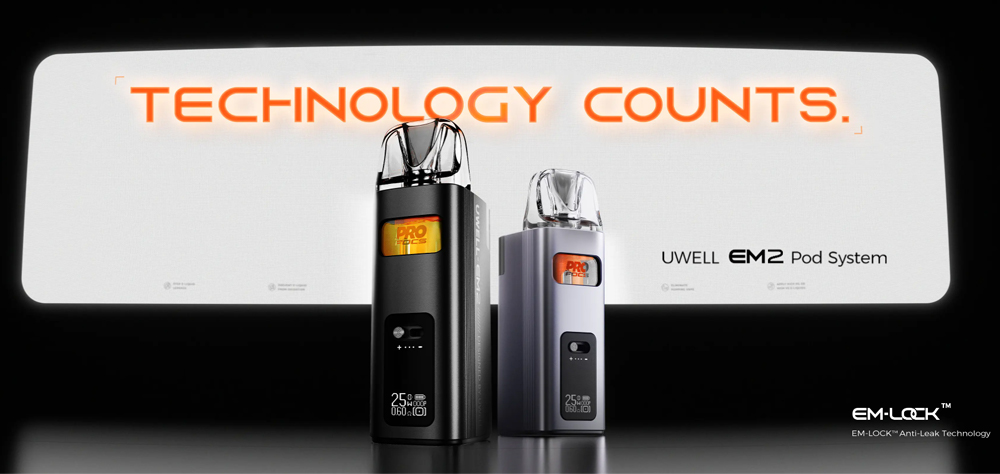 Uwell EM2 Pod System Kit 1200mAh
