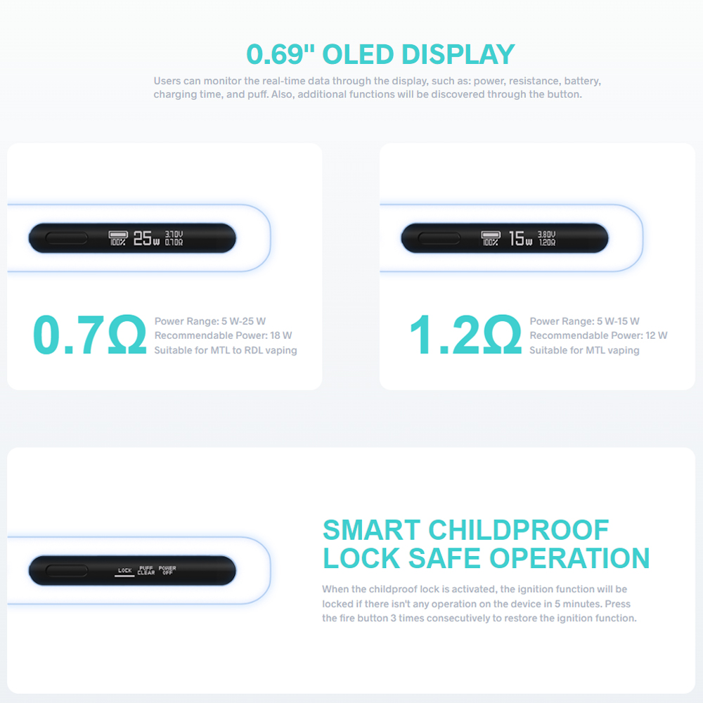 VOOPOO Vmate Pro Pod System Kit 900mAh