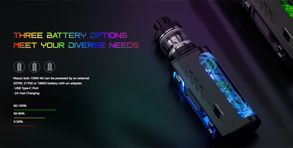 Freemax Maxus Solo 100W Mod Kit With Fireluke Solo Tank Leather ...