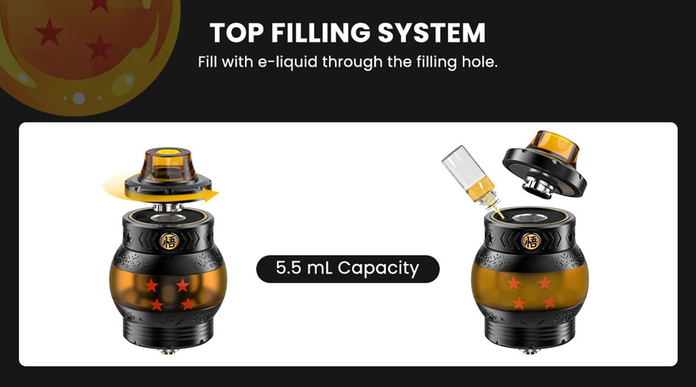 Fumytech Dragon Ball Sub Ohm Tank 5.5ml