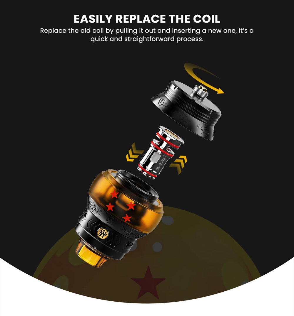 Fumytech Dragon Ball Sub Ohm Tank 5.5ml