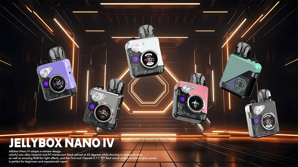 Rincoe Jellybox Nano 4 Pod System Kit 1400mAh