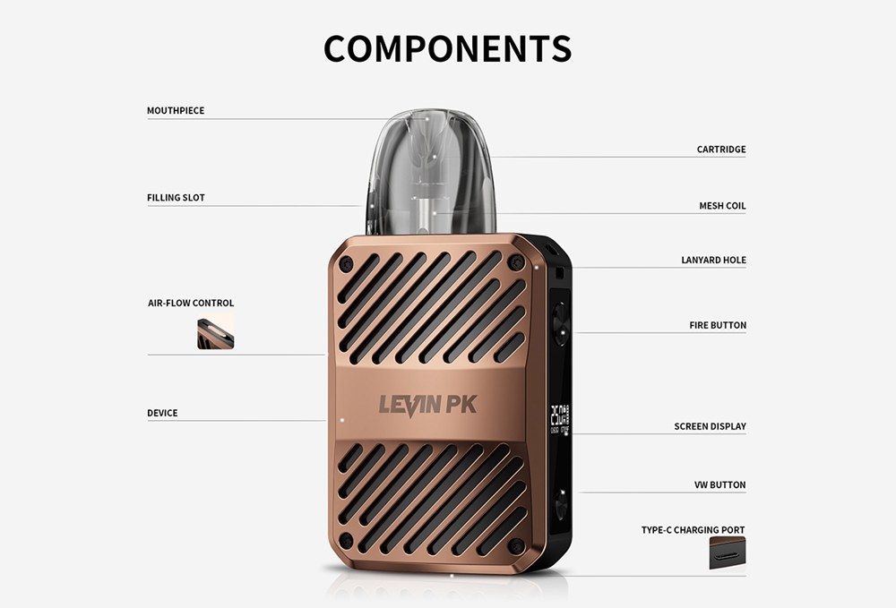 Smoant Levin PK Pod System Kit 1000mAh