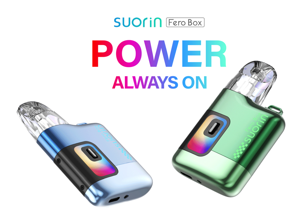 Suorin Fero Box Pod System Kit 1300mAh