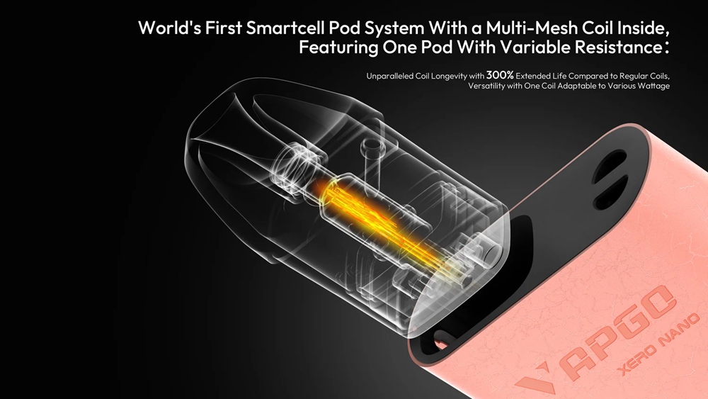 VAPGO Xero Pod Cartridge 2ml 3PCS/Pack